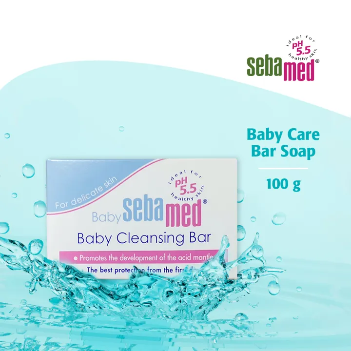 Sebamed Baby Care Bar Soap 100g for Sensitive Skin | Lazada PH