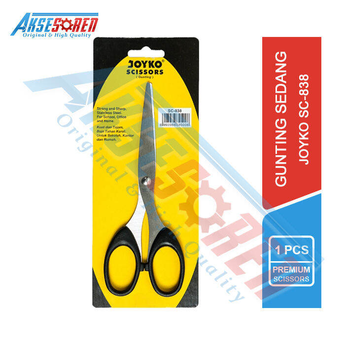 Gunting Sedang Joyko Scissors [SC-838] / Gunting Kain Original ...