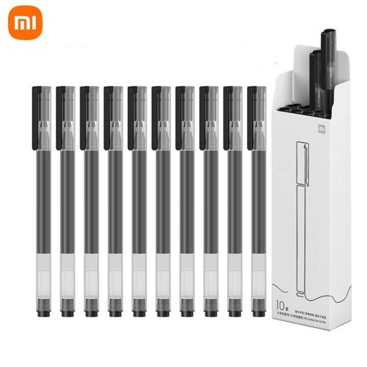 Xiaomi Mi High-capacity Ink Pen pack of 10-Black9K0 | Lazada PH
