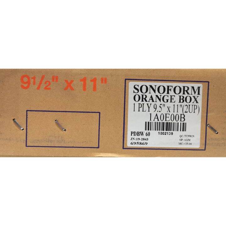 SONO COMPUTER FORM STANDARD 1000FANS PER BOX 1PLY | Lazada