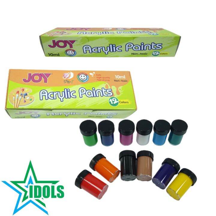 Joy Acrylic Paint by 12 | Lazada PH