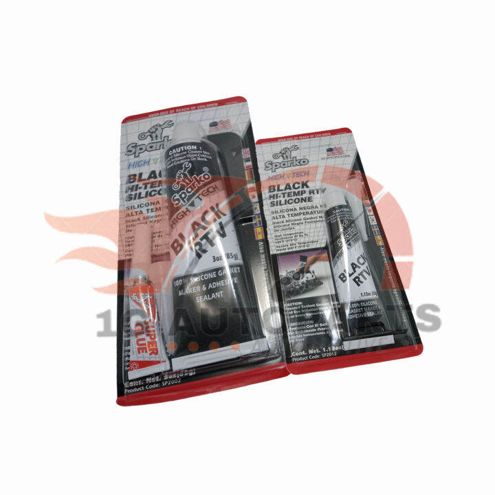 Sparko® High Tech Black 100% RTV Silicone | Lazada PH