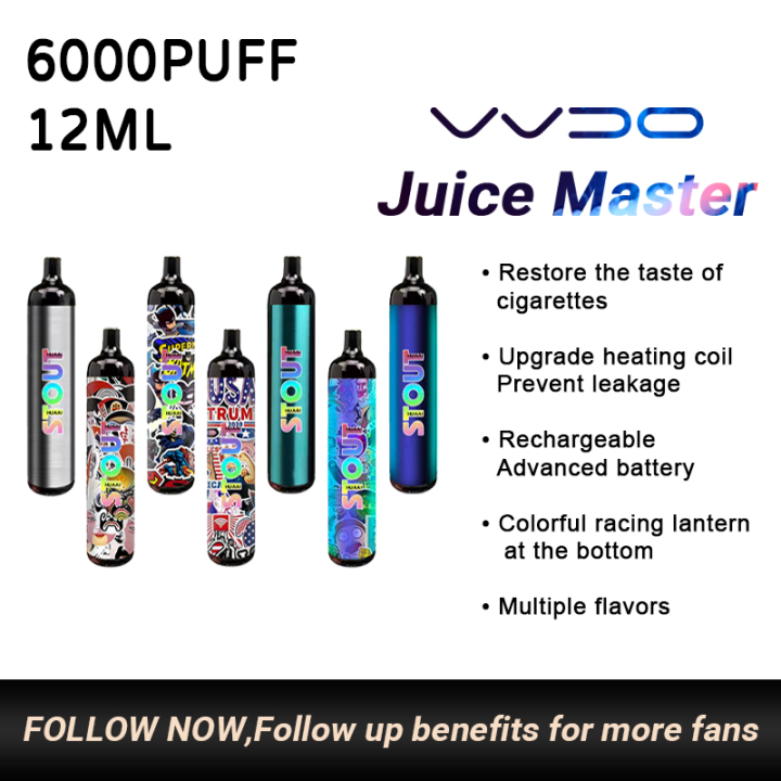 VVDO Juice Master Vaper Pod Disposable Pod Device 6000PUFF | Lazada PH