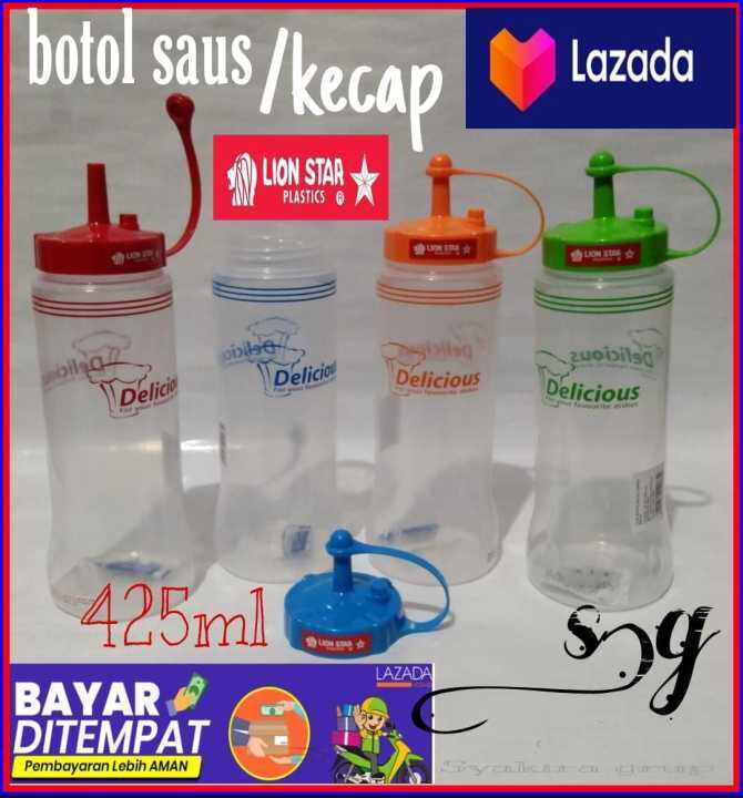 Botol Kecap 425ML / TS-50 Bistro Sauce Keeper 425ML / Botol Saus Merek ...