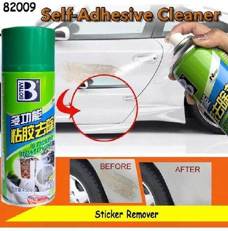 Sticker Adhesive Remover Car Spray Cairan Penghilang Lem Stiker 450ml ...