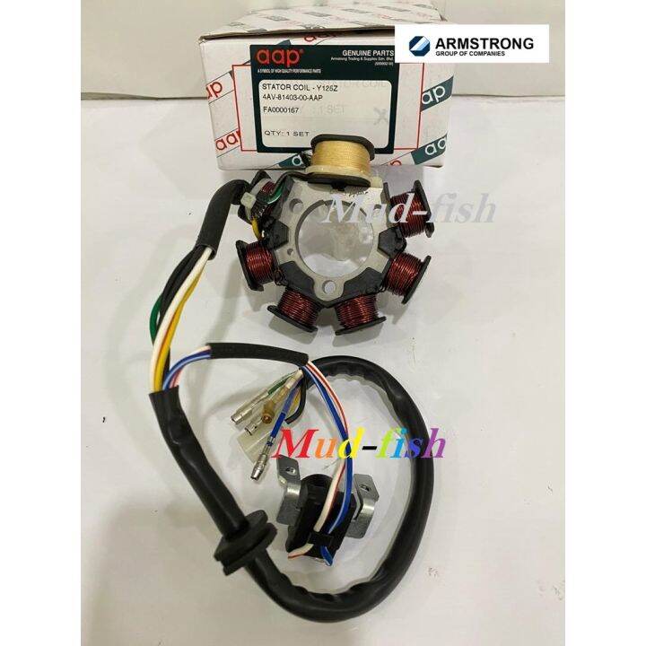 YAMAHA Y125Z FUEL COIL, STATOR COIL, MAGNET COIL ORIGINAL AAP | Lazada