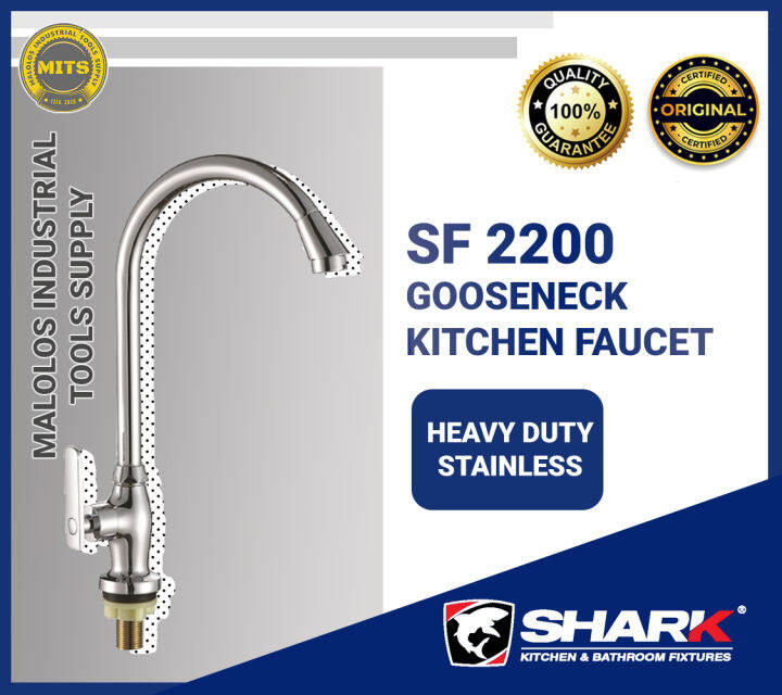 SHARK SF2200 Gooseneck Kitchen Faucet | Lazada PH