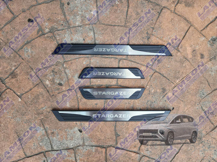 Hyundai Stargazer 2023 Side Step Sill Scuff Plates | Lazada PH