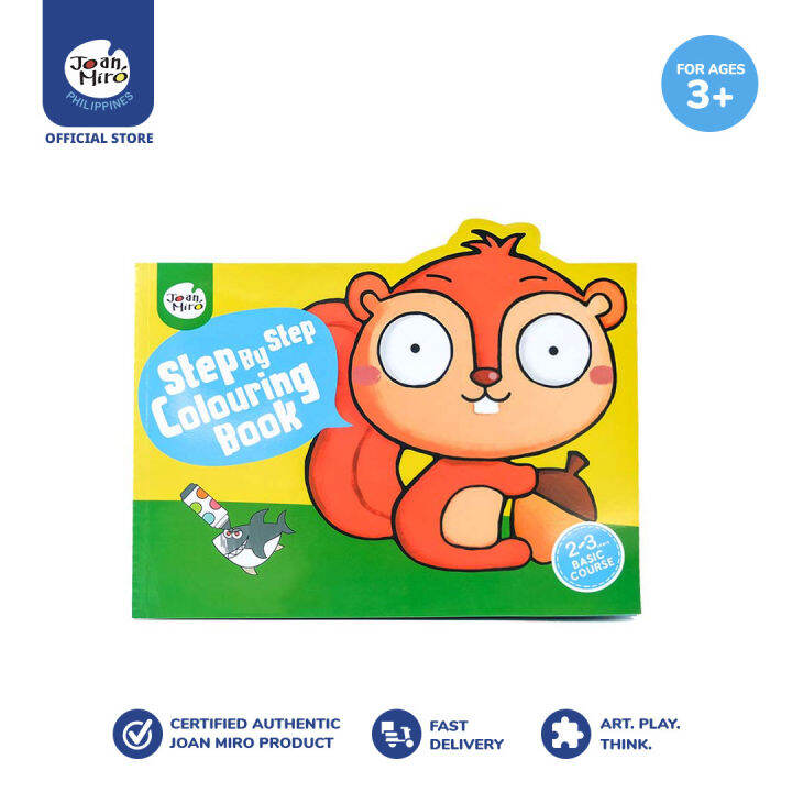 Joan Miro Step by Step Colouring Book | Lazada PH