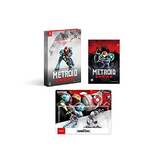 Metroid Dread Special Edition-SWITCH + AMIIBO Double Set [Samus / E.M ...