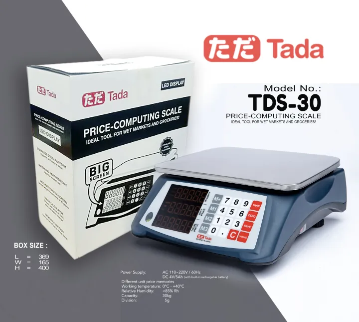 30 Kg Digital Weighing Scale/Timabangan | Lazada PH