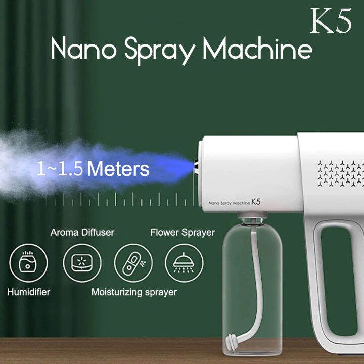 K5 Nano Atomizer spray Disinfection spray Gun Sanitizer spray machine | Lazada PH
