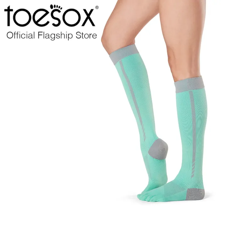 ToeSox โทซอคส์ ถุงเท้ารัดกล้ามเนื้อน่อง รุ่น Zoe Compression | Lazada.co.th