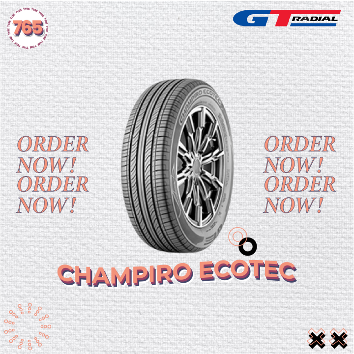 GT RADIAL CHAMPIRO ECOTEC 175/60 R13 Ban Mobil | Lazada Indonesia
