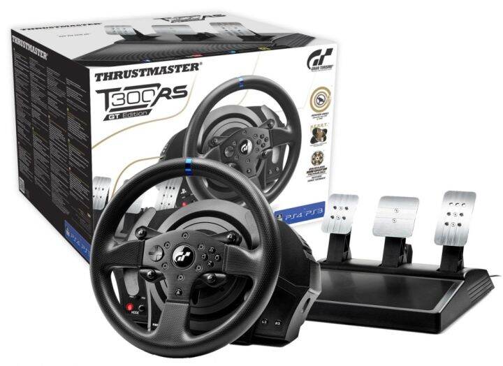 CONTROLLER (อุปกรณ์ควบคุมคำสั่ง) THRUSTMASTER T80 FERRARI 488 GTB ...