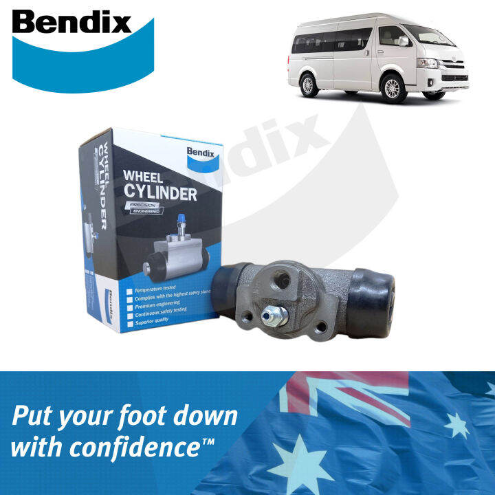 Bendix Wheel Cylinder BDC1110 Left/Right Toyota HIACE 3.0 LXV HI-ROOF ...