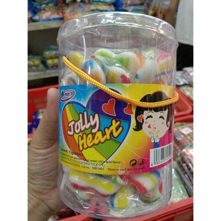 MM Jolly Heart Candy 13g x 24pcs | Lazada PH