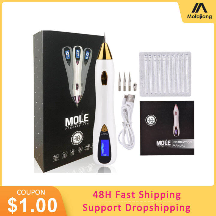 Newest Laser Plasma Pen Warts Tattoo Freckle Removal Sweep Mole Dark ...