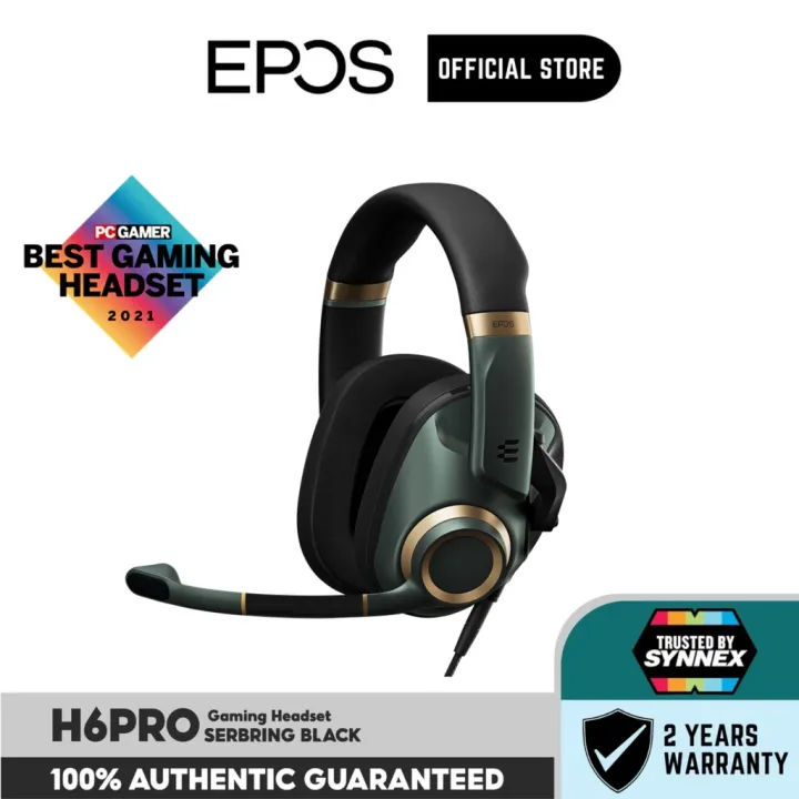 EPOS H6PRO (หูฟังเกมมิ่ง) Gaming Headset RACING GREEN (H6PRO-CLOSED-GR) | Lazada.co.th
