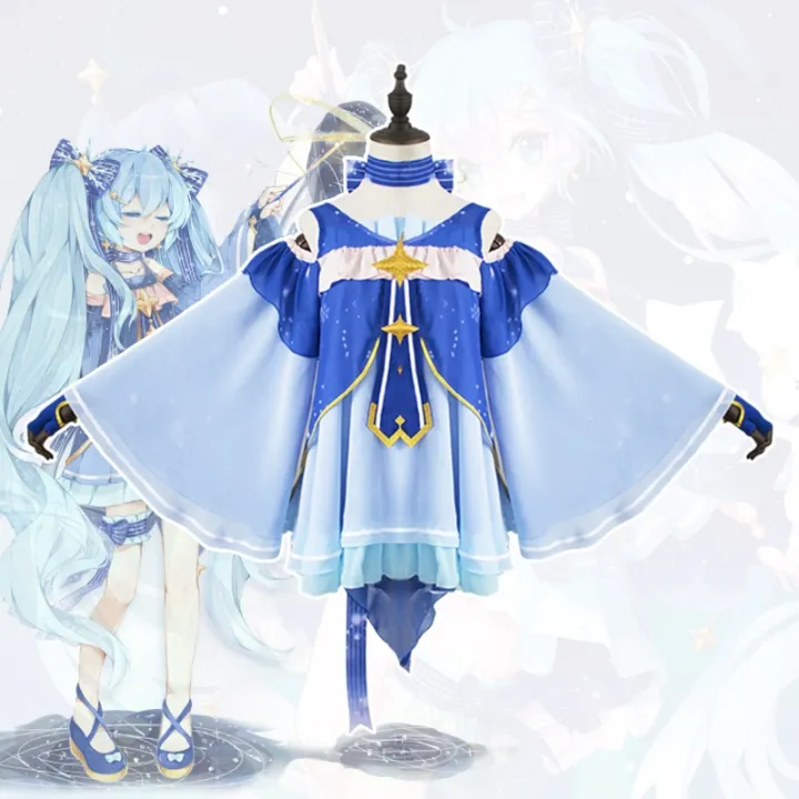 ♠ Snow Hatsune cos Hatsune Miku 2 Hatsune Miku Star and Snow Princess ...