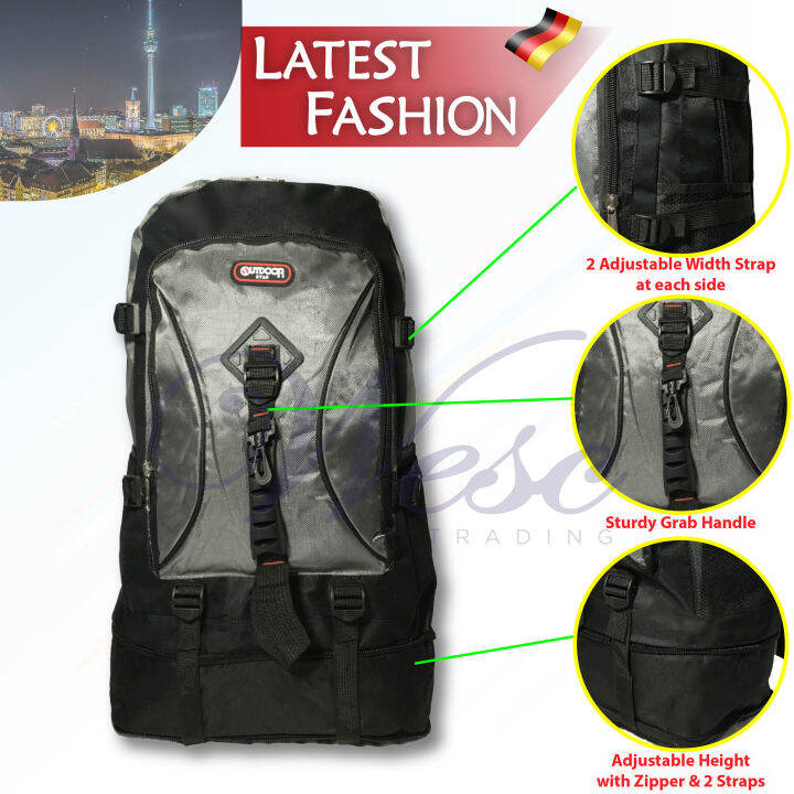 German Design LARGE Hiking & Travel Outdoor Star Water Resistant ...