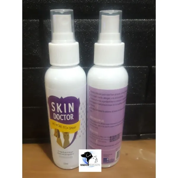 Doctor Pooch SKIN DOCTOR No More Itch Spray 120mL for Cats and Dogs ...
