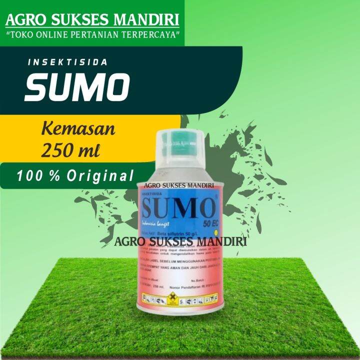 Sumo 50EC Insektisida Racun Kontak Dan Lmabung Berbentuk Pekatan Untuk ...
