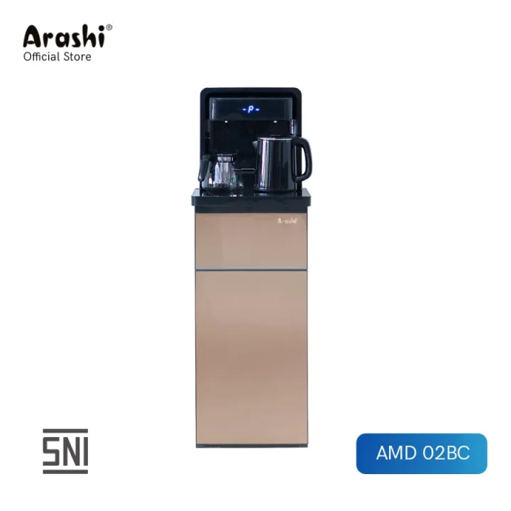 DISPENSER ARASHI MULTIFUNGSI AMD 02BC / HOT & COOL GALON BAWAH | Lazada Indonesia