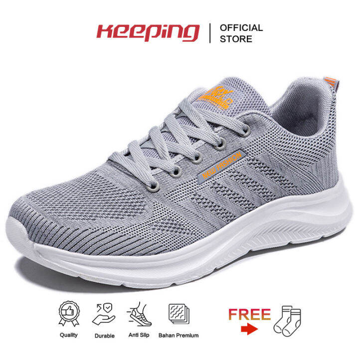 Keeping Sepatu Ringan Pria | Sepatu Casual Jalan Travelling Fashionable ...