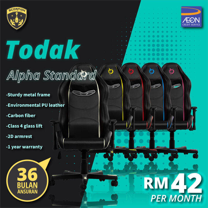 Todak Alpha Standard Gaming Chair | Lazada