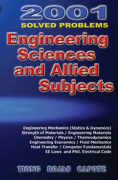 2001 Solved Problems in Engineering Sciences and Allied Subjects by Tiong Rojas Capote | Lazada PH