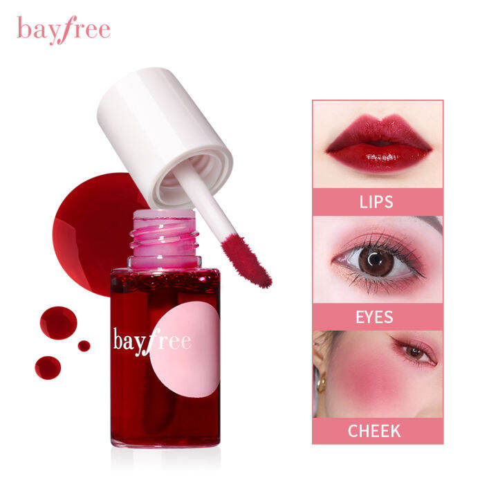 Bayfree Lip Tint & Cheek Waterproof And Sweatproof Long-lasting Makeup 7 Colors | Lazada PH