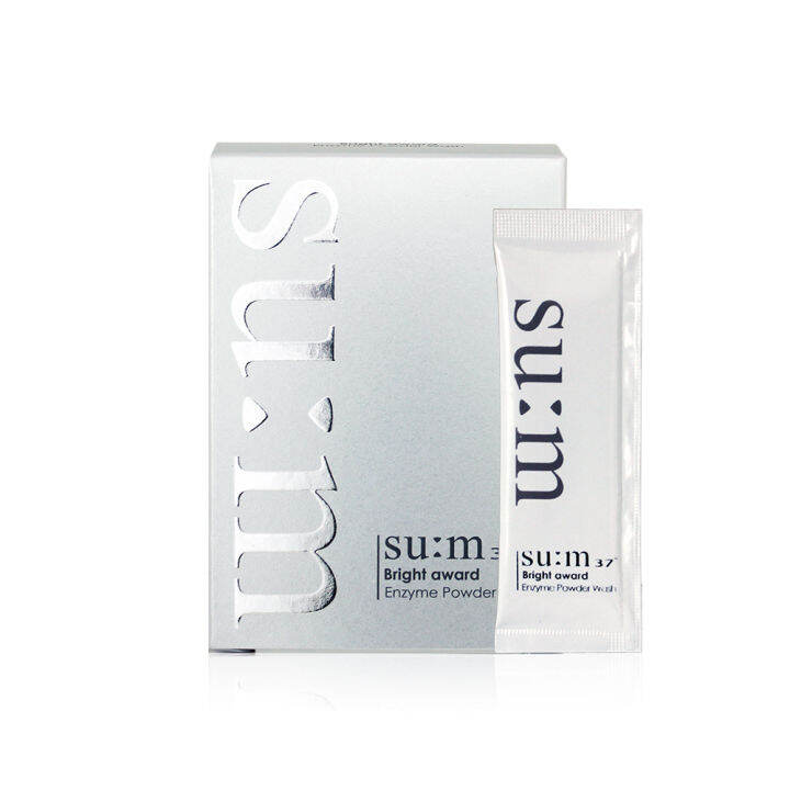 SU:M37 Terang Penghargaan Enzim Cuci 1.5G X 40ea/Kosmetik Korea/Pengontrol Pori/Mencerahkan ...