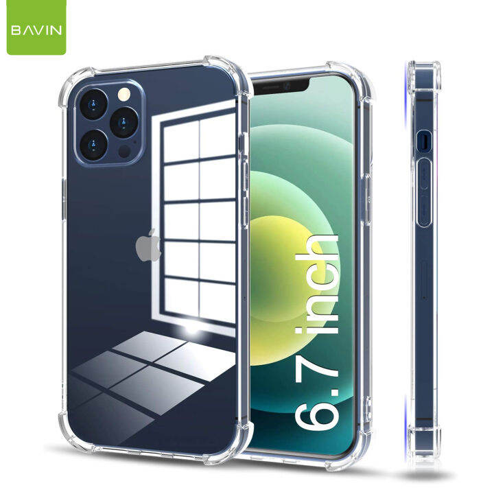 Bavin Clear Shockproof Bumper Protective Case for iPhone 12 / 12 Mini ...
