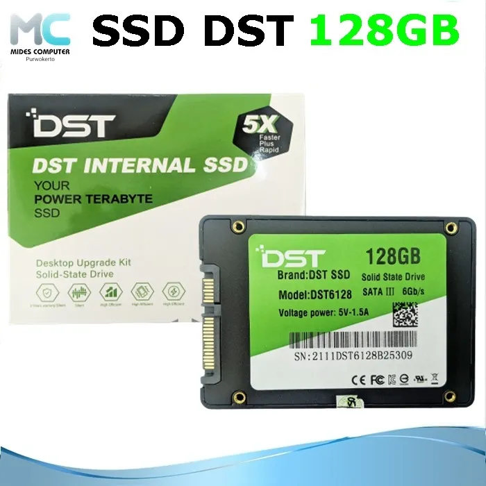 SSD 128GB SATA MERK DST Murah bergaransi | Lazada Indonesia