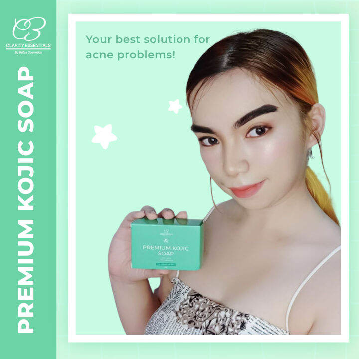PREMIUM KOJIC ACID Soap - ANTI AGING AND WHITENING | Clarity Essentials ...
