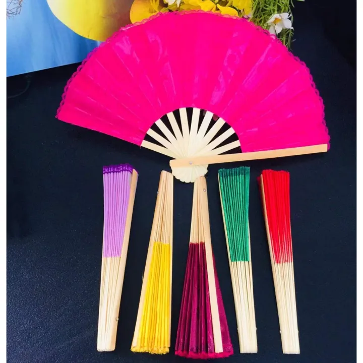♢6pcs per pack Bamboo Local Philippine Made Handheld Folding Fan ...