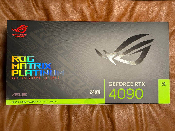 NVIDIA ASUS ROG Matrix Platinum GeForce RTX 4090 24GB GDDR6X BRAND NEW ...