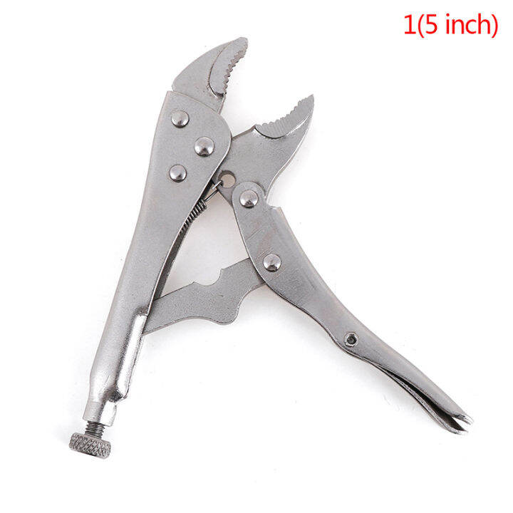 King 5/7/9/10 inch carbon steel adjustable c clamp locking vice grips ...