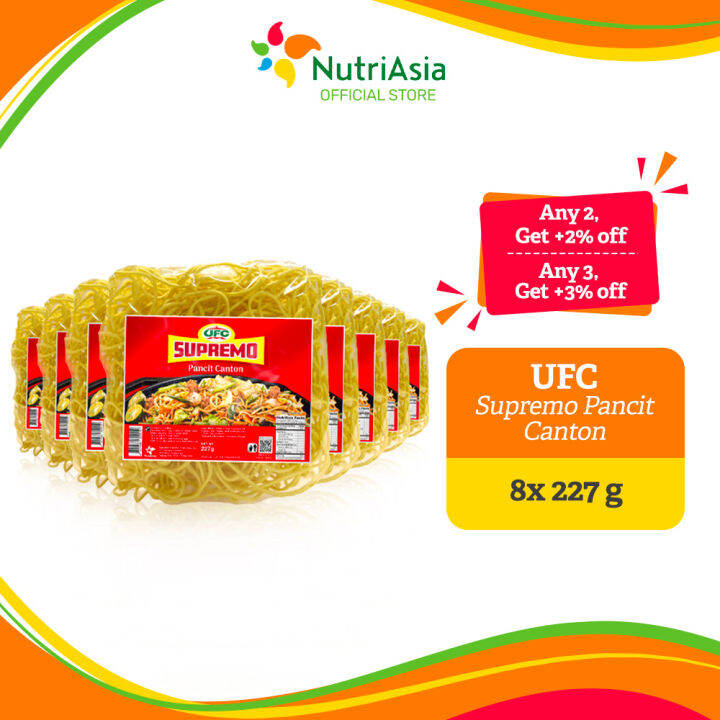 UFC Supremo Pancit Canton 227g Bundle of 8 | Lazada PH