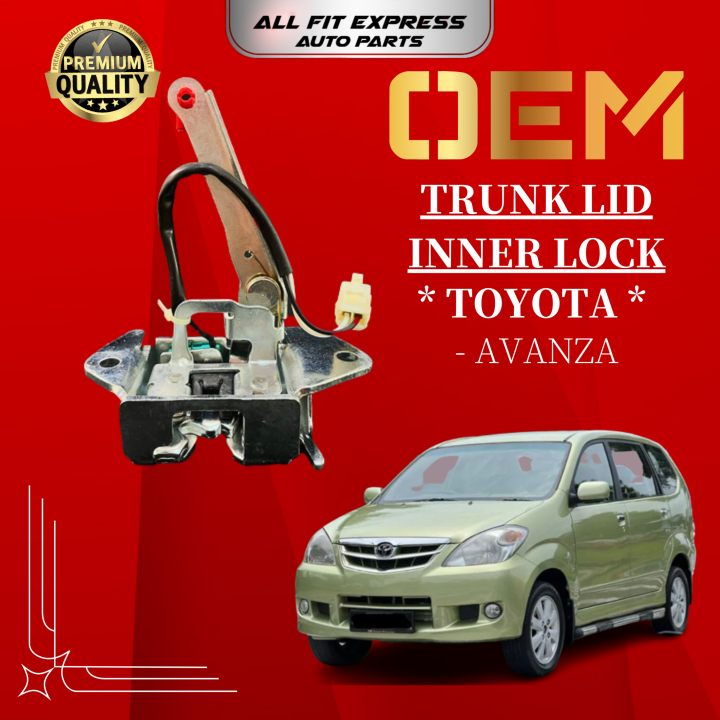 TOYOTA AVANZA TRUNK LID INNER LOCK PREMIUM QUALITY PRODUCT | Lazada