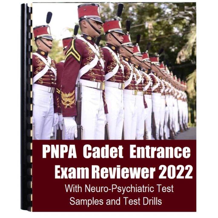 PNPA Entrance Exam Reviewer with Neuro-Psychiatric Tests Samples ...