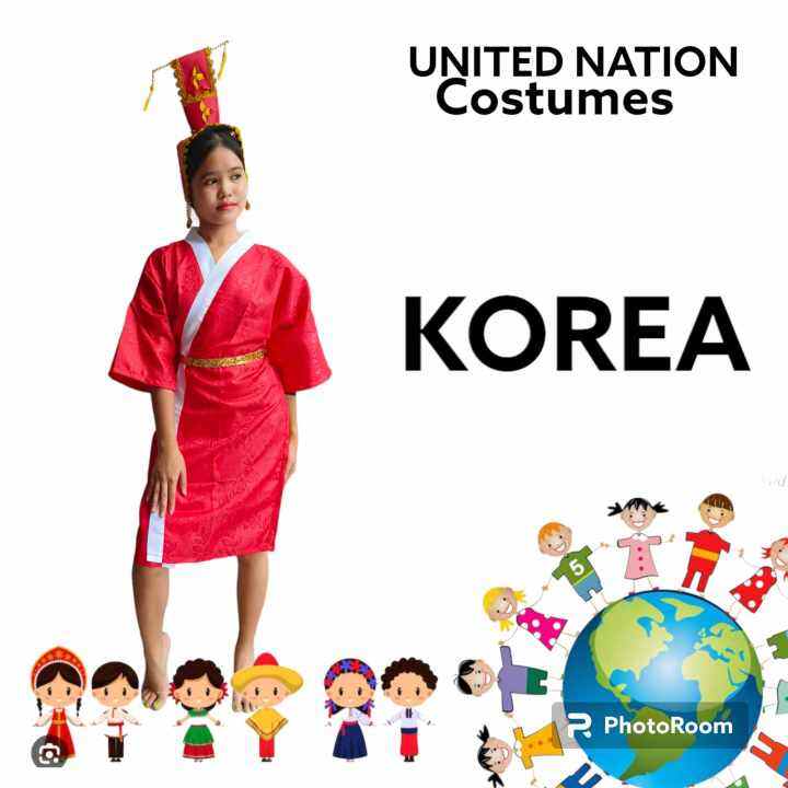 LRT'S NEW UNITED NATION COSTUME/ KOREA/ KOREAN COSTUME (COMPLETE SET) | Lazada PH