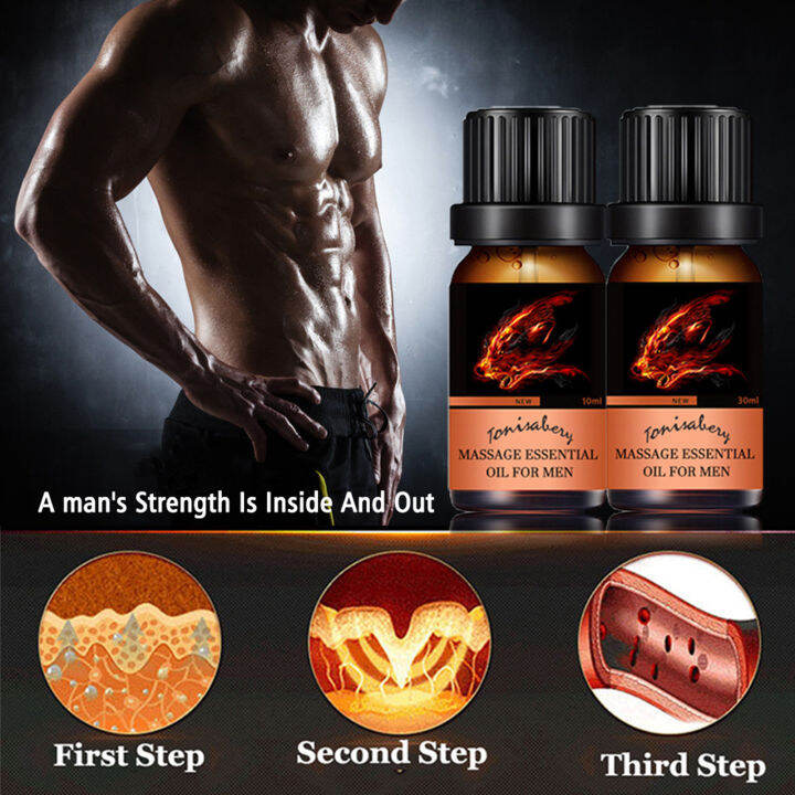 Men's Private Parts Massage Oil Biggest Enlargement Stimulate Vitality Essential Oil Repair the ...