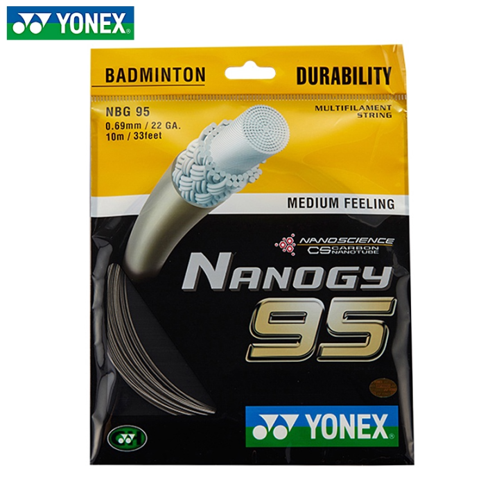 YONEX Badminton String Yonex BG95（0.69mm）NBG95 Badminton Racket String ...