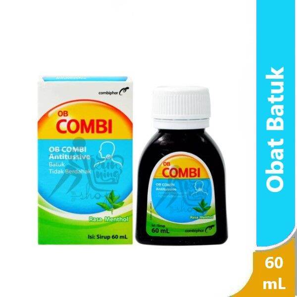 OB Combi Antitussive Rasa Menthol 60 mL - obat batuk kering alergi ...