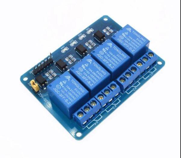 Relay module 4 channel 5V Atau 12V | Lazada Indonesia