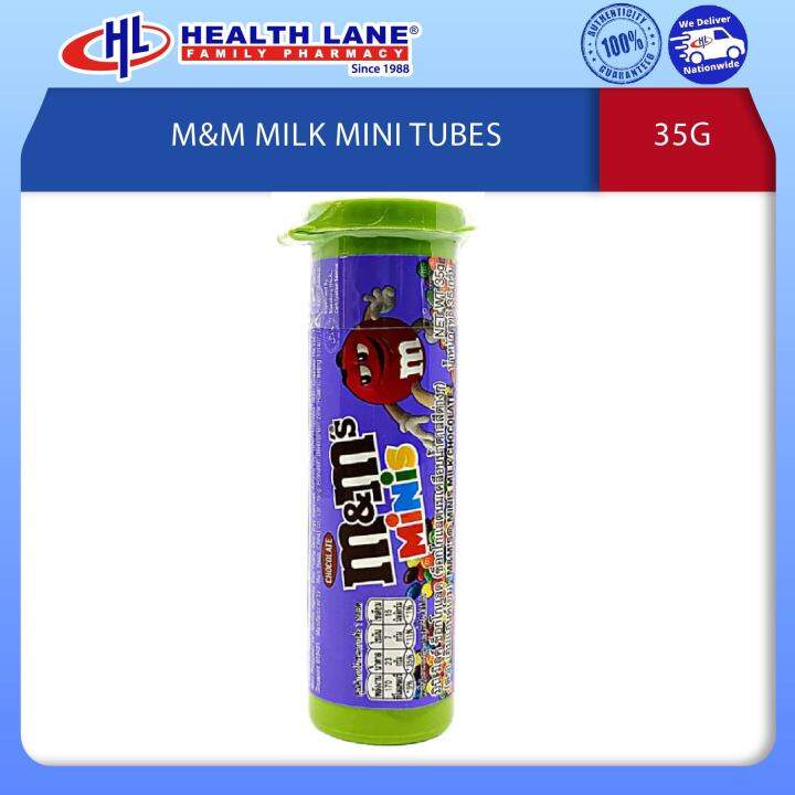 M&M MILK MINI TUBES 35G | Lazada
