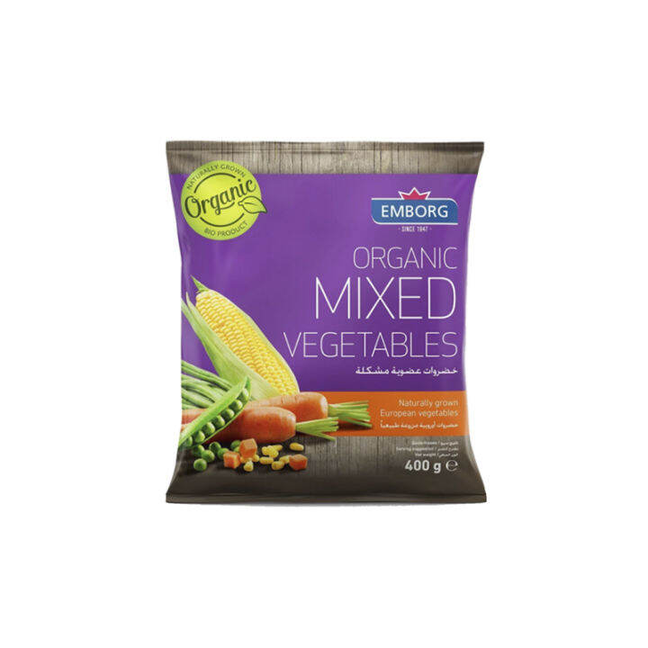 Emborg Organic Mixed Vegetables (400g) | Lazada PH