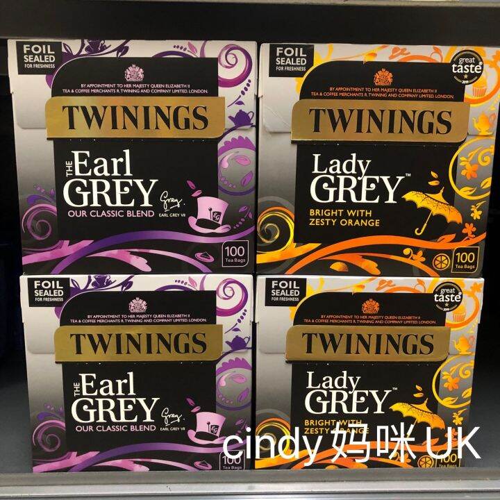 Spot British TWININGS Twinings tea UK version gray rich family earl ...